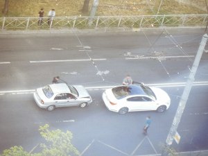 03.06.2018, ДТП на перекрестке пр.Славы и ул.Будапештской