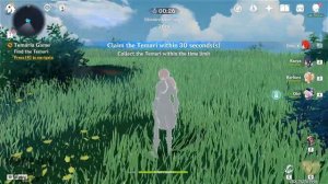 Find The Temari Quest - Kid Kujirai's Temaria Game - Genshin Impact