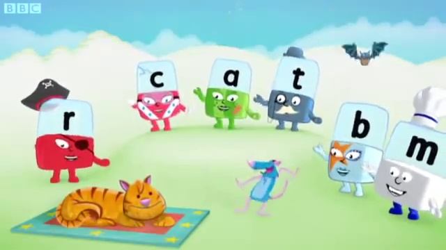 Alphablocks Series 2 - The Cat Sat on the Mat - смотреть видео онлайн ...