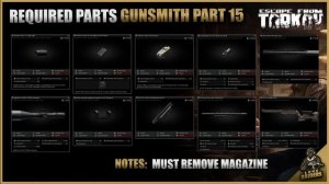Gunsmith Part 15 (12.12 M1A) - Mechanic Task Guide - Escape From Tarkov EFT