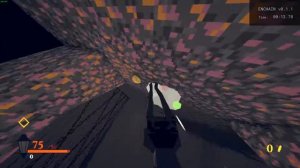 my friend plays a vr card game while I beat Enchain in 28.93
