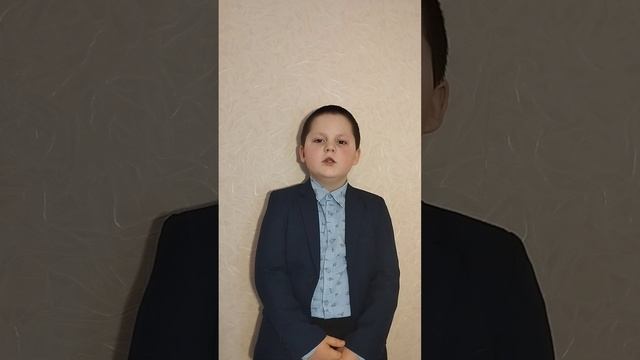 А.С. Пушкин- "Уж небо осенью дышало" Банас И.,7 лет