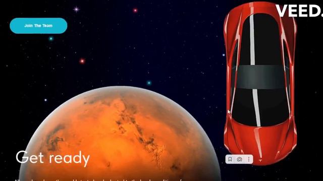 Обзор работы сайта - про автомобили Тесла с анимацией на экране - движение автомобиля от мышки