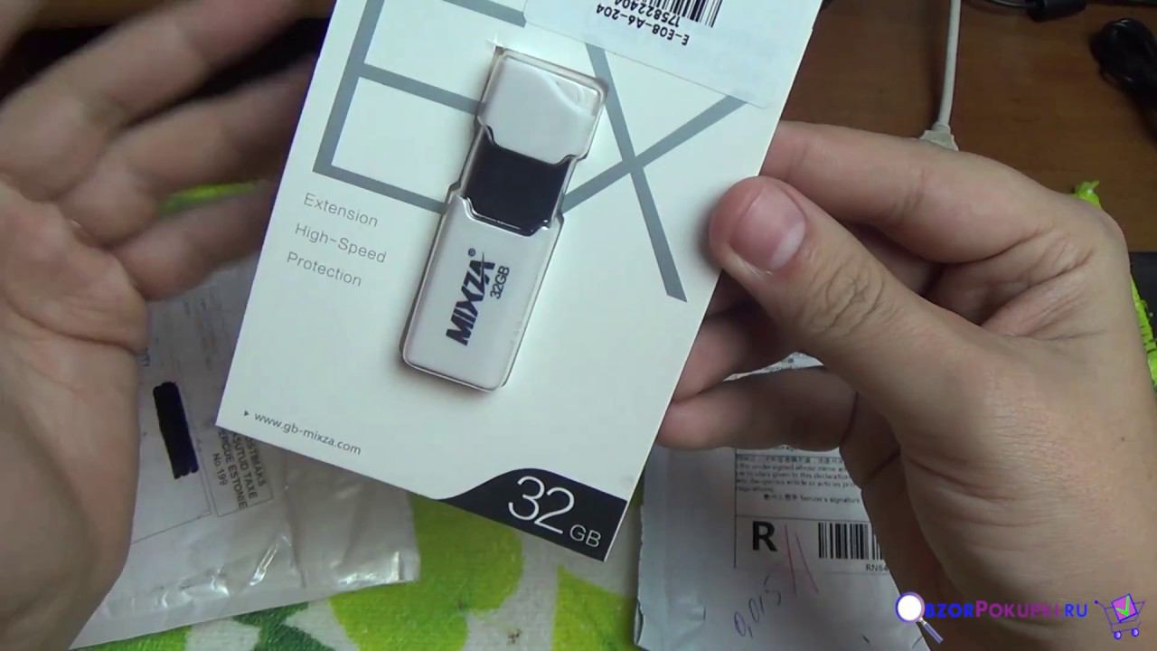 Дешевые флешки от китайцев. Флеш карта Mixza 32Гб и  Sandisk 8Гб.