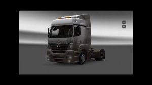 Mercedes Axor dirty ETS2 Mod