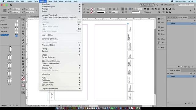 InDesign How-To: Automate Page Tabs (Video Tutorial) смотреть онлайн ...