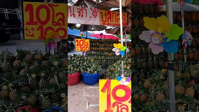 просто ананасы . зарисовки тайской жизни