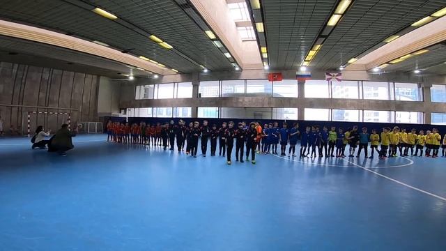 Вручение наград по мини футболу