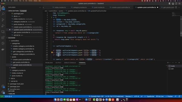 Part 1 - FullStack Blog and CMS with Angular Material Express js MySQL and Tailwind CSS ...