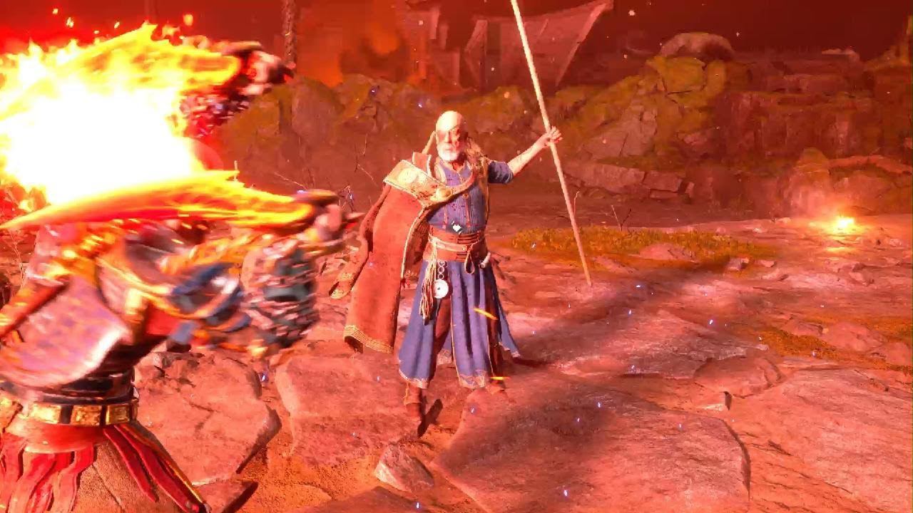 God of War Рагнарёк Финал. Спойлер в самом начале.
