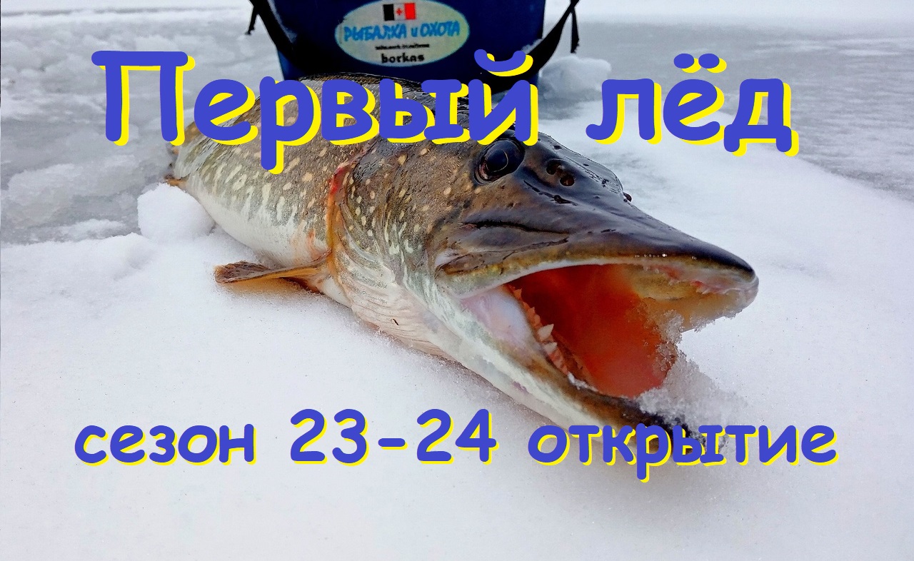 первый лед сезона 23-24