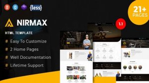 Nirmax - Industry & Factory HTML5 Template | Themeforest Website Templates and Themes