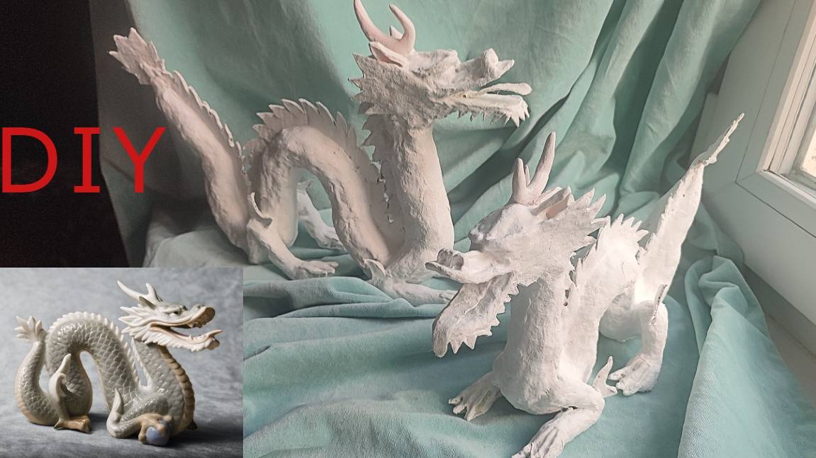 Как сделать лапы и гребень для дракона,  ватная игрушка дракон. Часть 3.