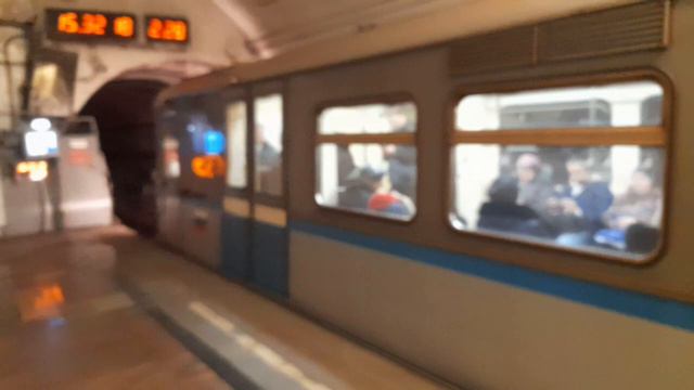 Поезда московского метро: Номерной "Народный Ополченец 75 лет", Русич и Москва-2019