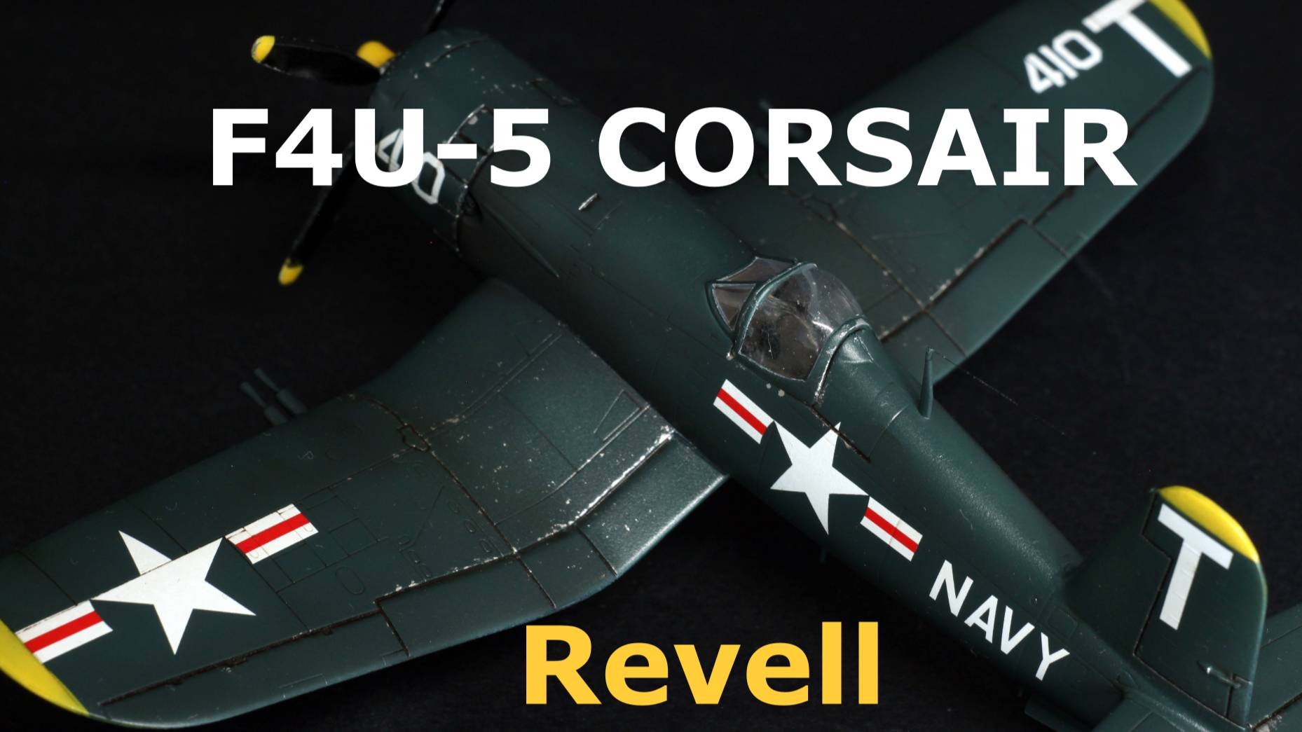 F4U-5 CORSAIR 1\72 Revell Сборка и покраска