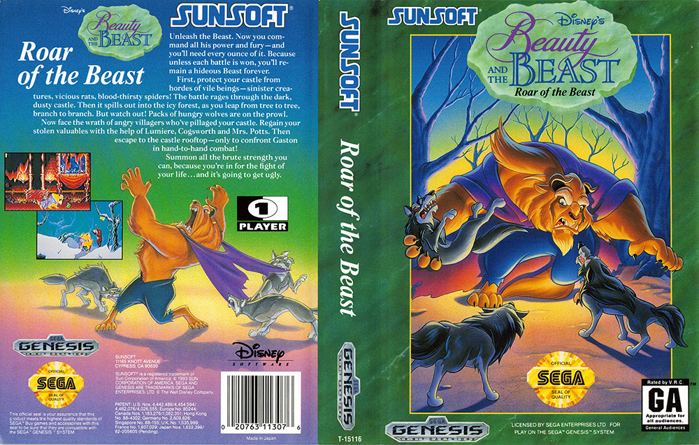 Beauty and the Beast_ Roar of the Beast прохождение SEGA