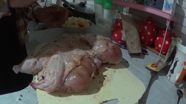 ЦЫПЛЕНОК ТАБАКА В ДУХОВКЕ