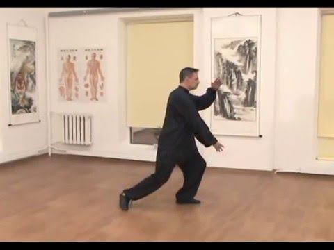 Тайцзи-цюань Ян 24ф. - подробности №2 формы с доктором Бутримовым. Ассоциация Даоинь России
