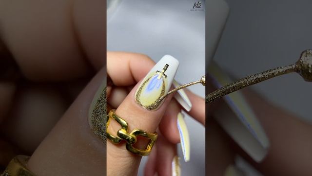 Easy & Simple Nail Design with Stickers | 2022 Halloween Nail Tutorial