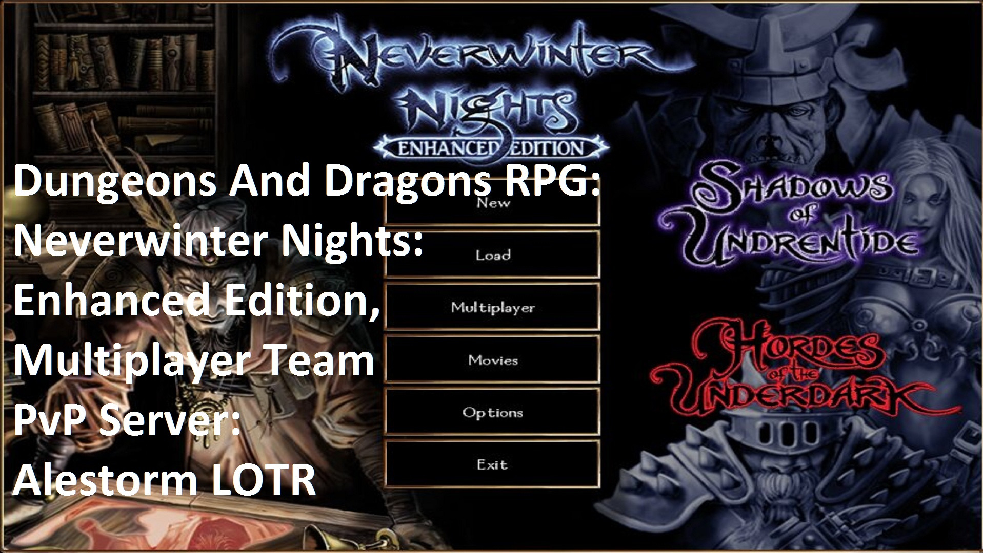 Stream18NWNTeamPvPServerAlestormLOTRBuild№11RaceHalfOrcClassesMonkSorcererRedDragonDisciple2(280823