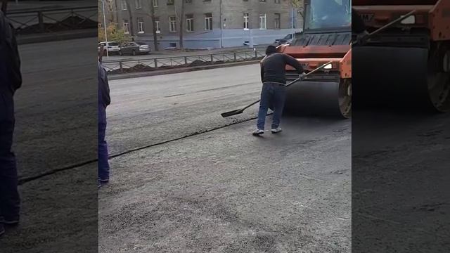 Асфальтирование улиц дорожно-строительной компанией ООО ФОРА