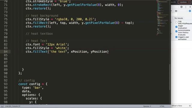 How to Create an Arbitrary Line with Text Box in Chart JS - смотреть ...