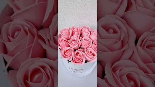 Мыльные розы. Светло-розовые