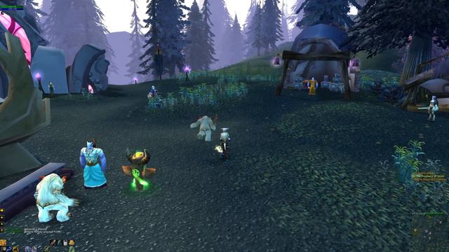 Azuremyst Isle - Gameplay, No Commentary, ASMR (1 hour, 4K, World of Warcraft The Burning Crusade)