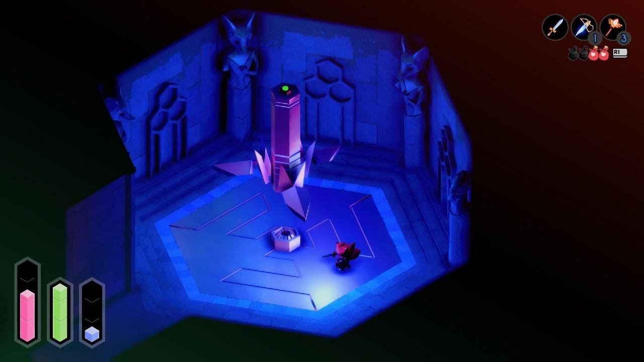 Tunic - Замес в легушачьем храме - Fighting in the frog temple