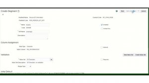 Create EFF Extensible Flex Field Oracle Fusion HCM