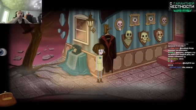 Derkzo69 проходит - Fran Bow #4 Финал.