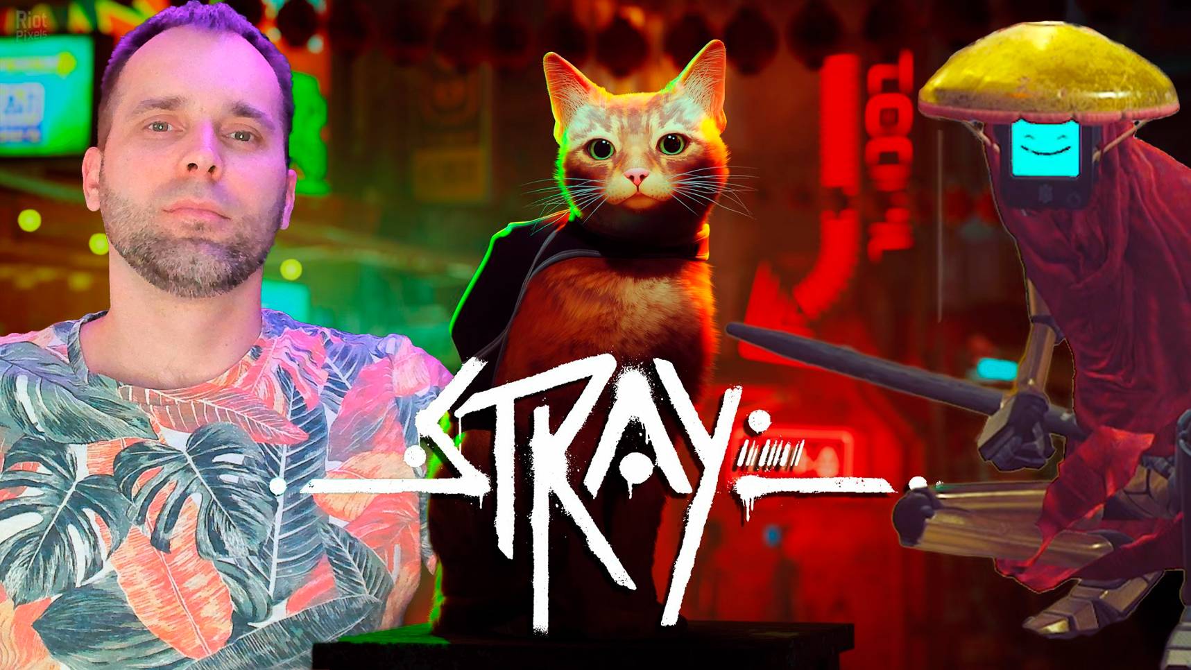 КОТ КИБЕРПАНК ► STRAY #1