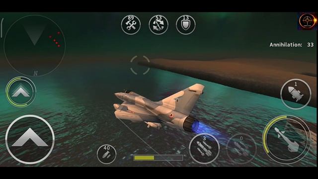 GUNSHIP BATTLE: Mirage 2000 - Red Moon
