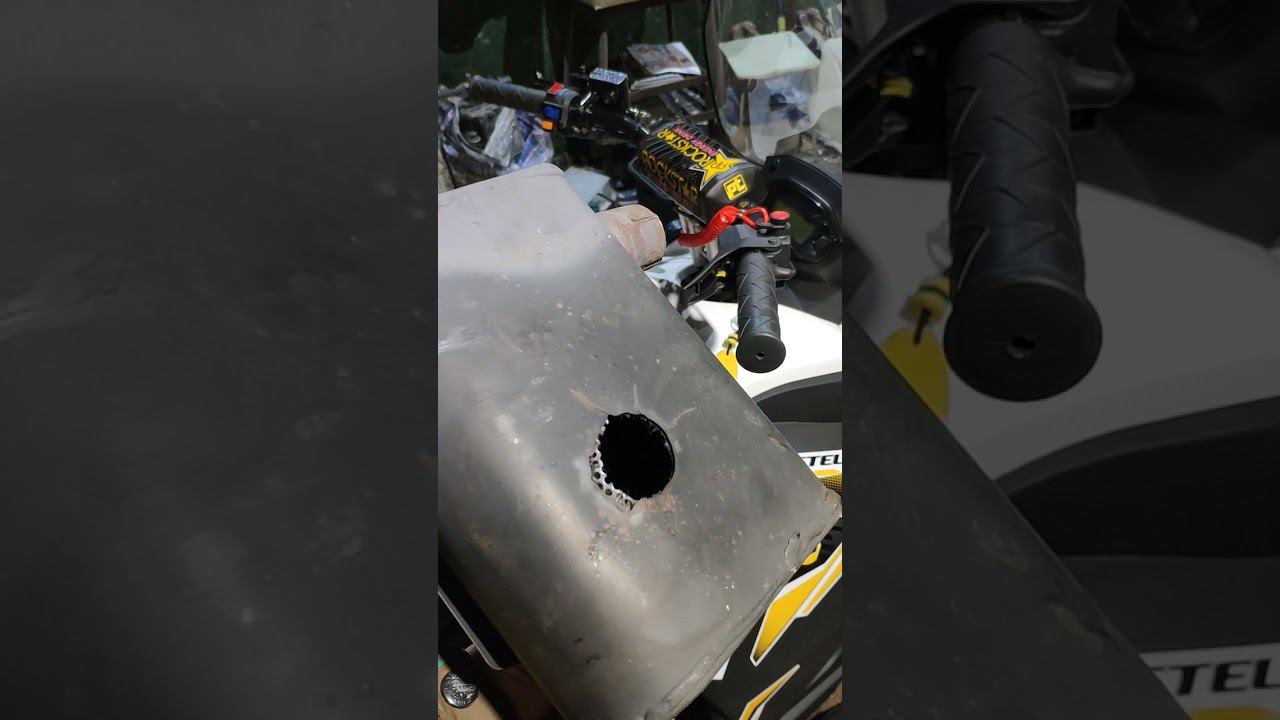 #shorts  прогорел глушитель на пробеге 400км