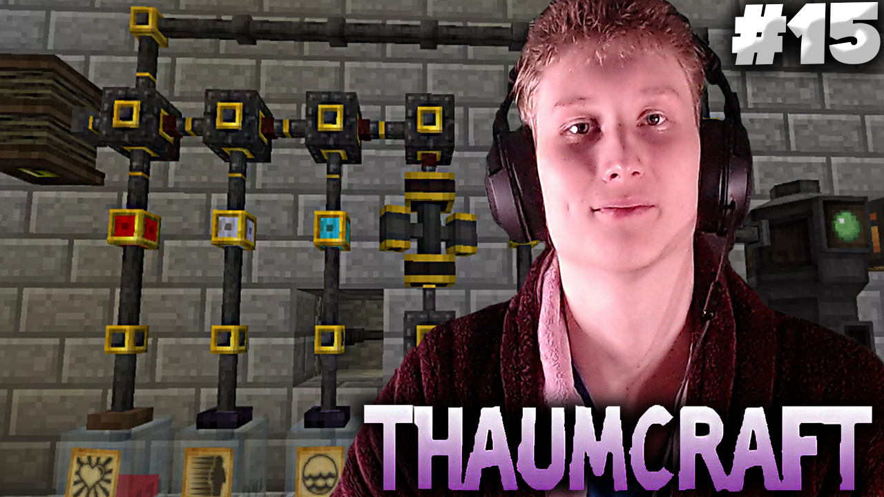 ТРАНСПОРТИРОВКА ЭССЕНЦИЙ В БАНКИ ПО ТРУБАМ ► THAUMCRAFT 6 ► MINECRAFT 1.12.2 #15