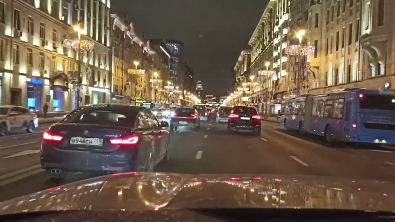 Топим на Haval Dargo по ночной Москве