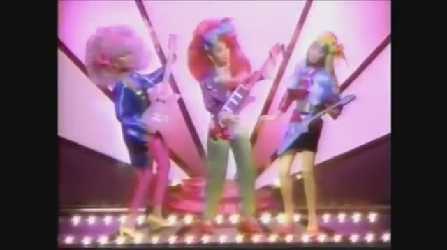 NEW VINTAGE 80S FLASH & SIZZLE JEM  DANCE FRIEND OF JEM DOLL COMMERCIAL