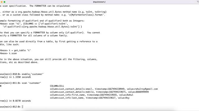 HBase Tutorial - 5 : How to delete HBase table | Drop table in HBase – смотреть онлайн видео от ...