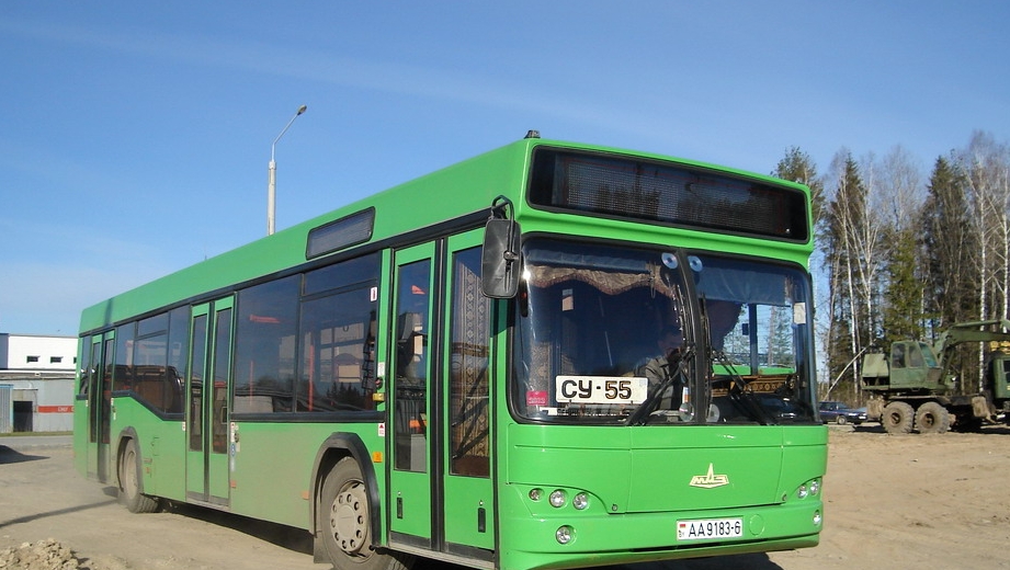 Автобус Кричева МАЗ 103.465 АА 9183-6 Маршрут 2 Вокзал - Ленинская