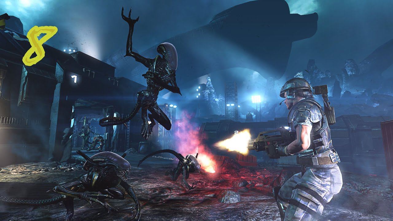Aliens: Colonial Marines Часть 8 - Луч надежды