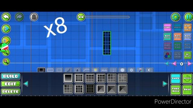 1 урок по триггерам в редакторе Geometry Dash