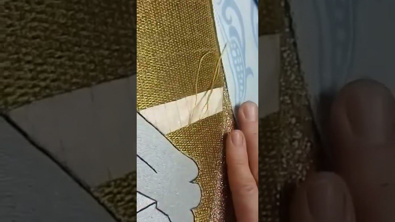 Золотой фон, индития.