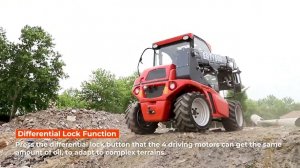 телескопический погрузчик EVERUN 1 35t ERT1500