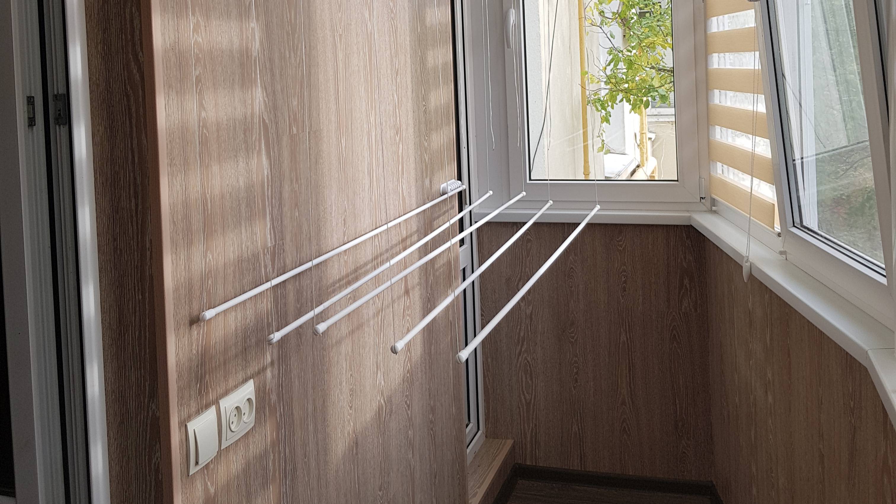 Обшивка балкона типа "парус" в Керчи