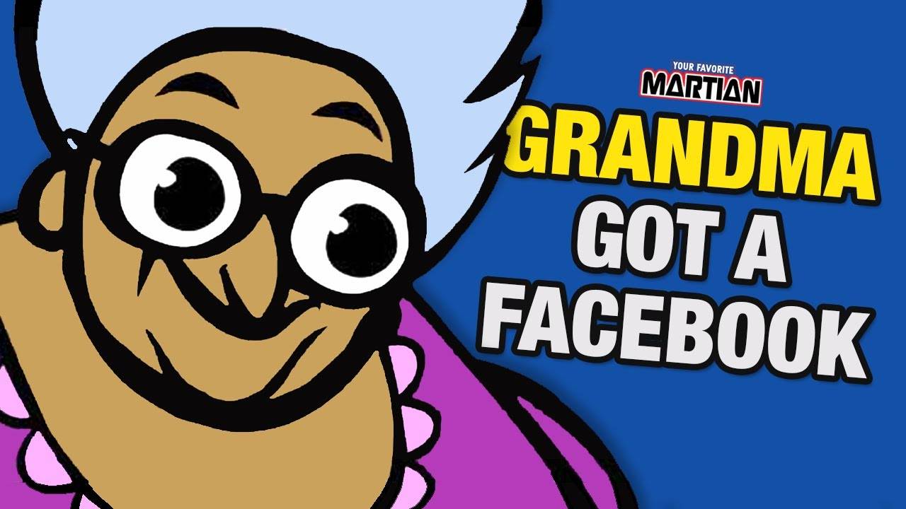Grandma Got a Facebook (Your Favorite Martian music video)