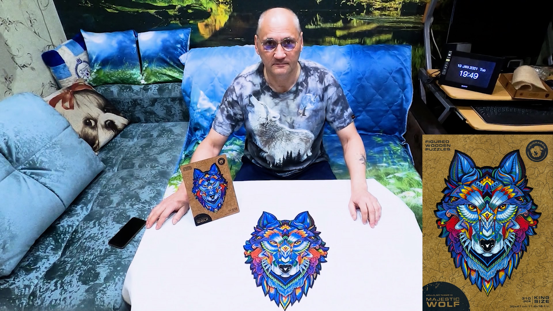 Majestic Wolf Unidragon