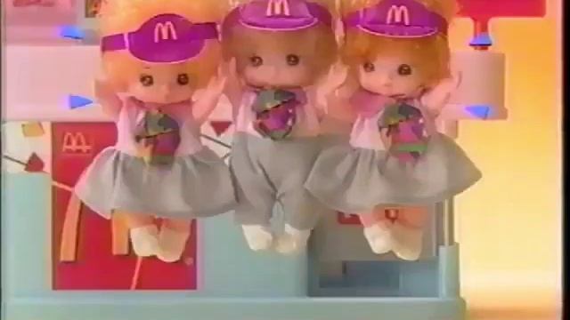 Реклама куклы Licca chan Mc Donald  игровой набор