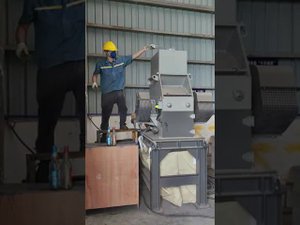 Дробилка "GENOX" для переработки стекла, бутылок.
