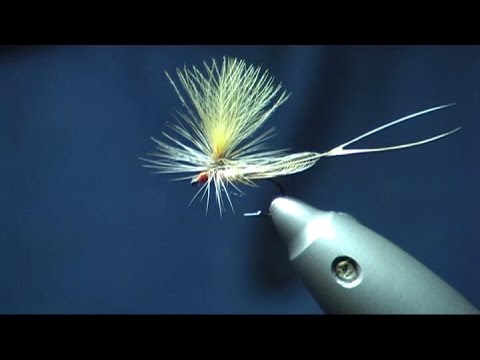 Мушка Extended body Sulphur Dun, dry fly.