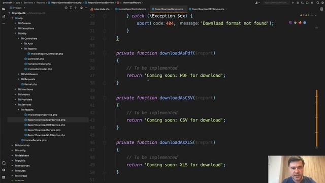 O: Open-Closed Principle - Report Formats with New Classes